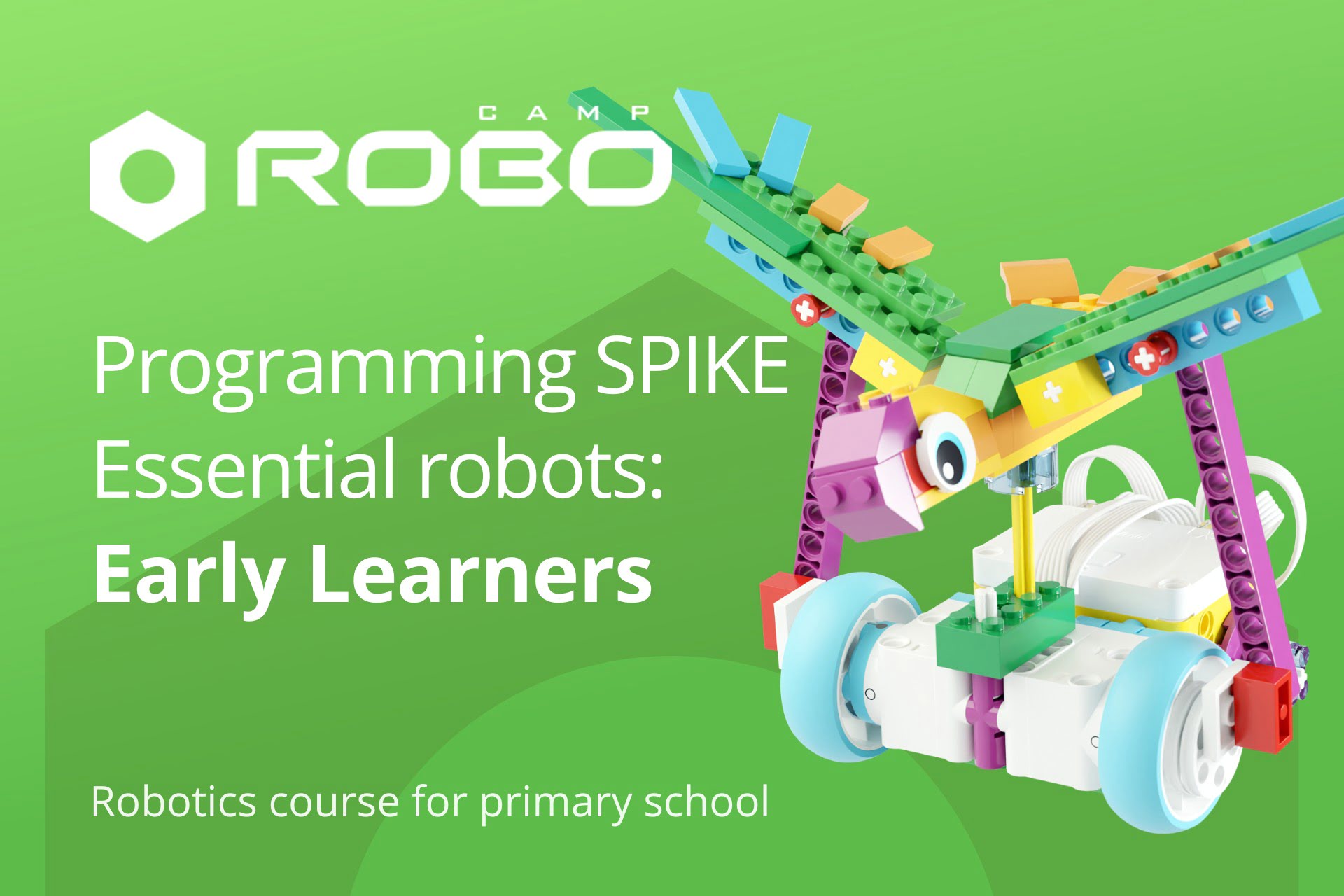 Programming SPIKE Essential robots in Icon Blocks: Early Learners ...